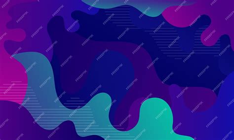 Premium Vector Modern Abstract Fluid Shape Background With Colorful Gradient Color