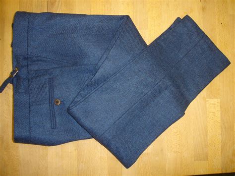 3 Piece Suit In Holland And Sherry Blue Shetland Tweed — Tweed Addict
