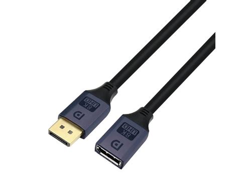 Cruxtec M Displayport Extension Cable Black Male To Female Monitor Cables Adapters DMF