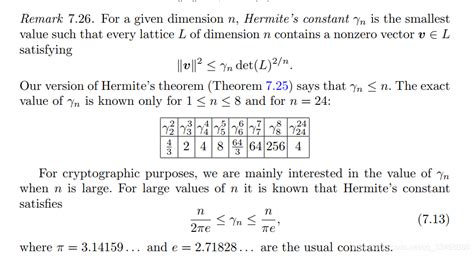 lattices and cryptography（格理论与密码学） csdn博客