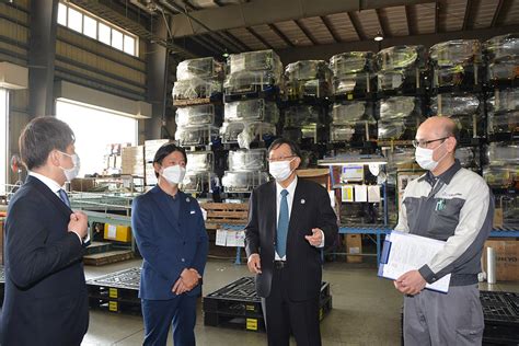 日遊協・西村会長と参院選候補の木村氏がリサイクル工場を視察 Pidea X