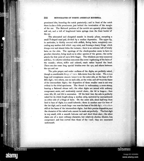 This Monograph Offers Detailed Descriptions And Classifications Of North American Rodent Species