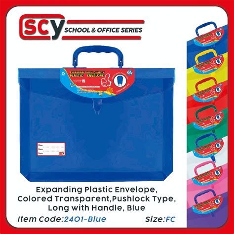 Plastic Envelope Adventur Joyy Expanding Plastic Envelope Colored