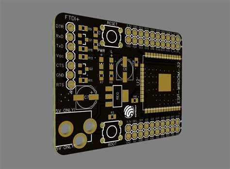 ESP 32 Based Development Board Share Project PCBWay