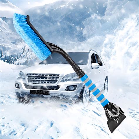 Gmogad Car Snow Shovel Detachable Multifunctional Snow Shovel Winter Window Glass Snow Cleaning