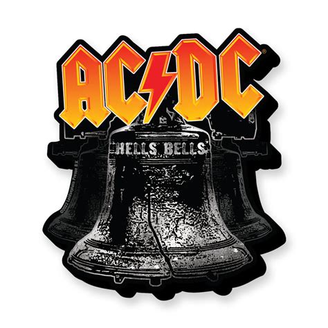 Ac Dc Hells Bells Funky Chunky Magnet Nmr