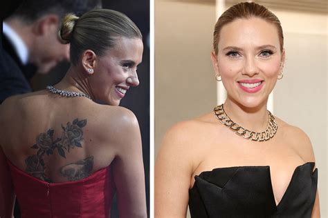 Johansson Scarlett Tattoos