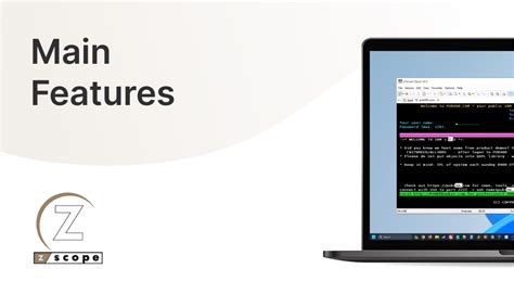 Z Scope Desktop Terminal Emulator Features Secure Multi Protocol Support