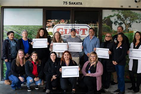 California Giant Foundation Announces 43 500 Donation To Central Coast Non Profit Organizations