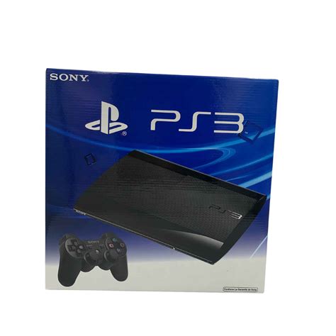 Caixa Vazia Playstation 3 Super Slim Ps3 Embalagem Black Games