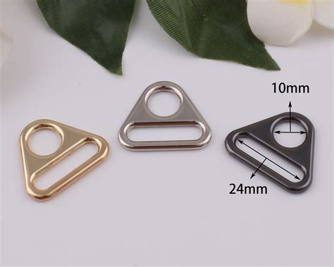 24mm Inner 1 Triangle Buckle Triangle Double Ring Strap Etsy
