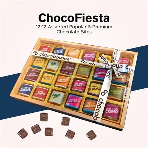 Chocobounce Choco Fiesta Assorted Chocolate Bites At ₹ 699box
