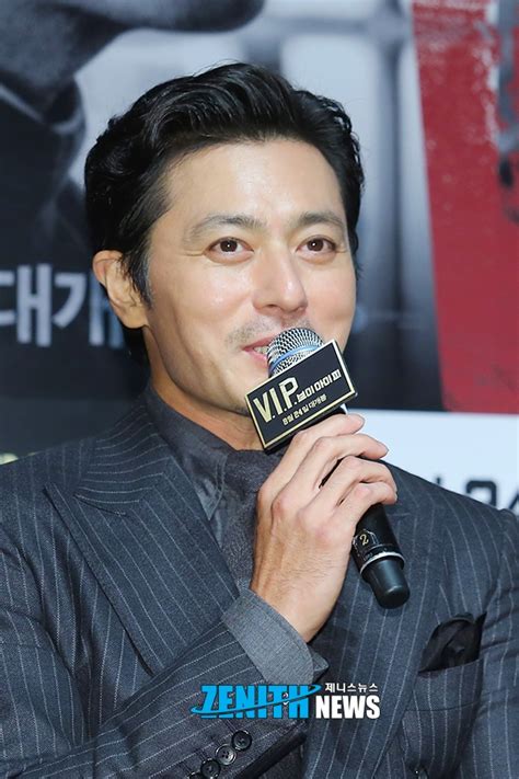 Z포토 장동건 세월 비껴간 조각 외모 브이아이피 제작보고회 제니스글로벌뉴스