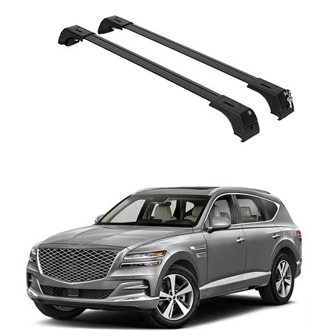 ERKUL Roof Rack Cross Bars For Genesis GV80 2021 2024 Anti Theft Lock