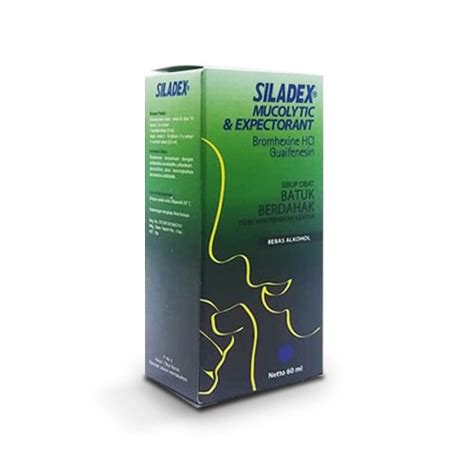 Siladex Mucolytic And Expectorant 60 Ml Farmaku