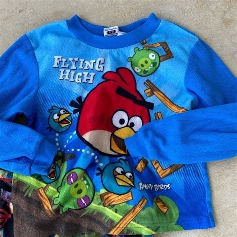 Angry Birds Pajamas Angry Birds Pajama Top Poshmark