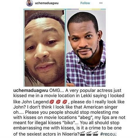 John Legends Wife Chrissy Teigen Slams Uche Maduagwu Over Resemblance