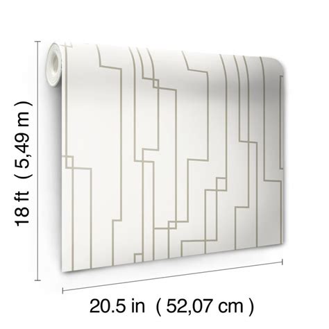 Room Mates Peel And Stick Geometric Roll Wayfair
