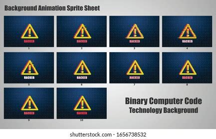 Digital Binary Data Streaming Binary Code Stock Vector Royalty Free