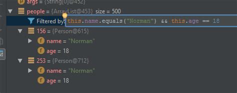 Advanced Filtering In Intellij Debug Mode Manuel S Blog
