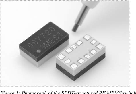 Figure 1 From Development Of Spdt Structured Rf Mems Switch Semantic Scholar