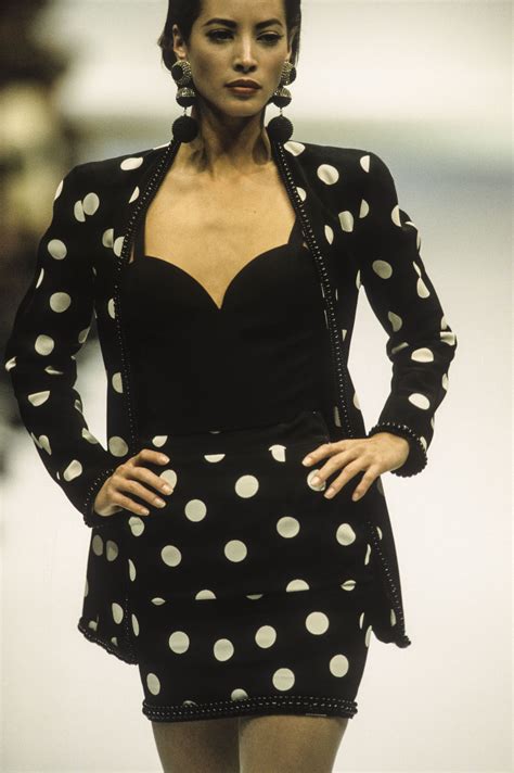 Christy Turlington Genny Runway Show Rtw Ss 1991 Fashion Christy