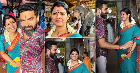 ചോറ്റാനിക്കര ദേവിക്കരികിൽ എത്തി ഗോപി സുന്ദറും അമൃത സുരേഷും എന്നും