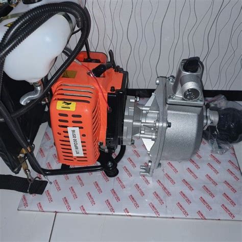MODIF MESIN RUMPUT KE MESIN POMPA AIR MERK ROBOTECH AZZASHOP25