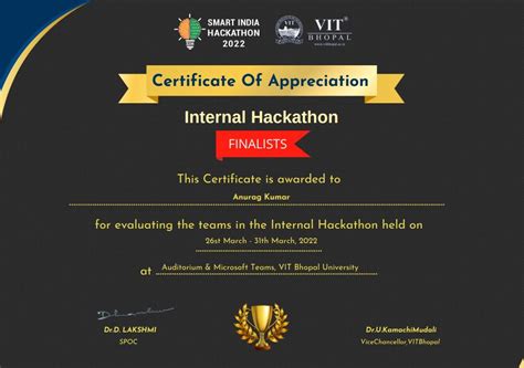 Anurag Kumar On Linkedin My Sih Experience Smart India Hackathon Was A