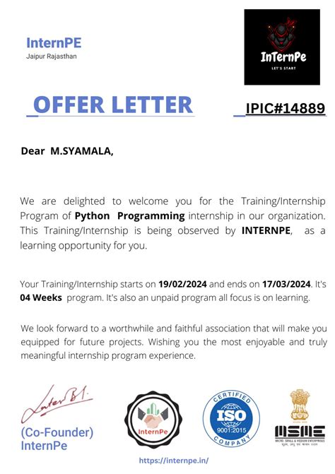 internpe internpe internship syamala murugutti