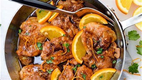 Receta del POLLO a la NARANJA Sabores del Perú YouTube