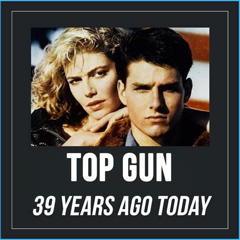 Looper 39 Years Ago Today Top Gun Was Released Facebook