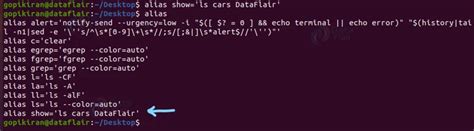 Alias In Linux DataFlair