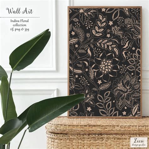 indira floral pattern and motifs