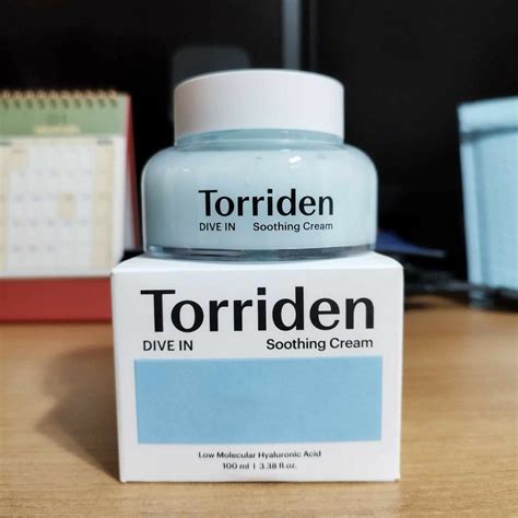 Torriden Dive In Soothing Cream Facial Moisturizer 100 Ml Beauty