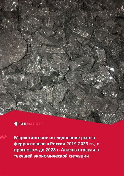 Маркетинговое исследование рынка ферросплавов в России 2019 2023 гг