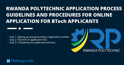 Rwanda Polytechnic Application Process 2024 2025 Guidelines And