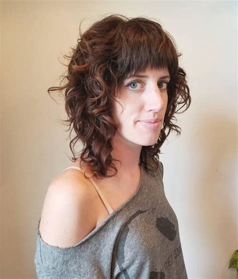 11 Face Framing Bangs On Curly Hair That End Bad Hair Days