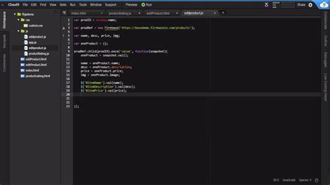 Use Firebase As The Back End Update And Delete Data