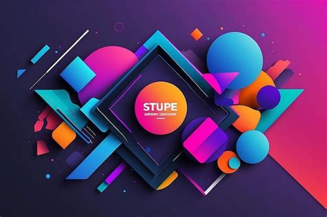 Premium Photo Generative Design Artwork Graphics Of Bizarre Computer Vector Generated Shapes