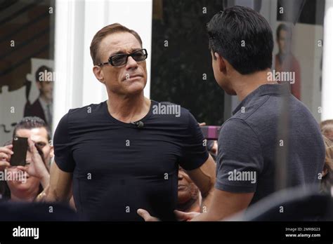 The Expendables 2 Star Jean Cleaude Van Damme Makes An Appearance At The Grove Shopping Center