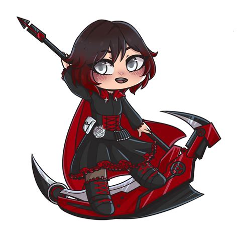 Ruby Rose Chibi By Nightrice On Deviantart