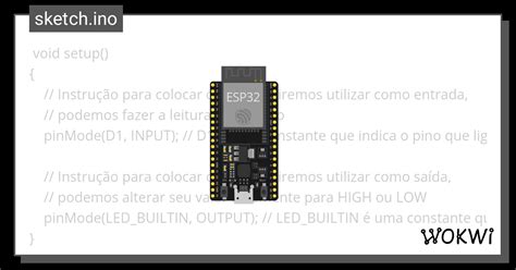botão Fernando K Wokwi ESP32 STM32 Arduino Simulator