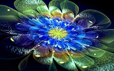 Neon Flowers wallpaper | 1920x1200 | #40220