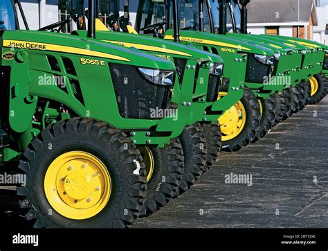 John Deere Tractor E Stock Photo Alamy