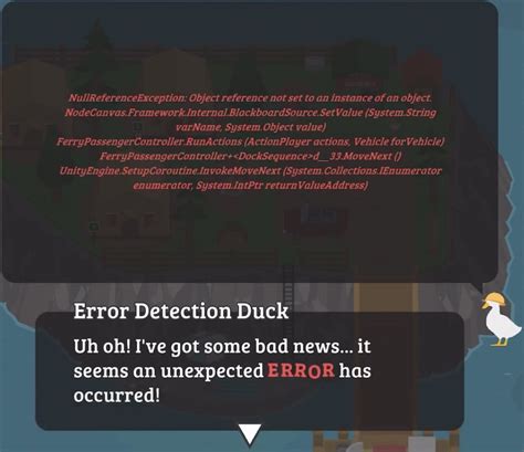 Error Detection Duck Sneaky Sasquatch Wiki Fandom