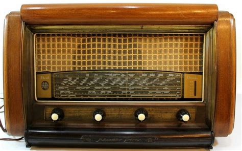 Vintage Radio on Table