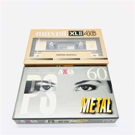 Yahooオークション 保管品 未開封品 Maxell XlⅡ 46 ハイポジ Axia