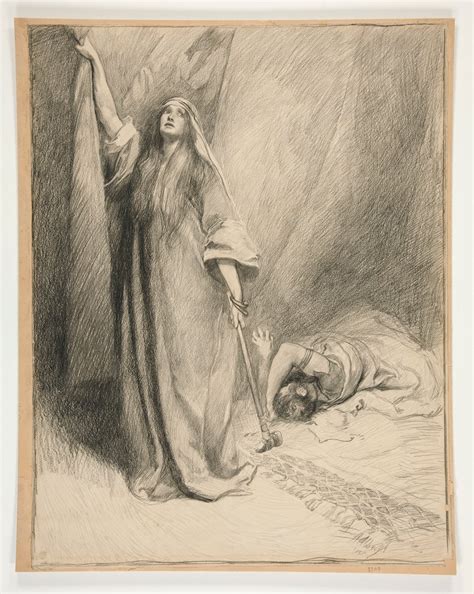 Jael And Sisera By Edwin Austin Abbey Buy Fine Art Print