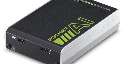 Alcom Electronics Pocketai Is Worlds First Portable Gpu